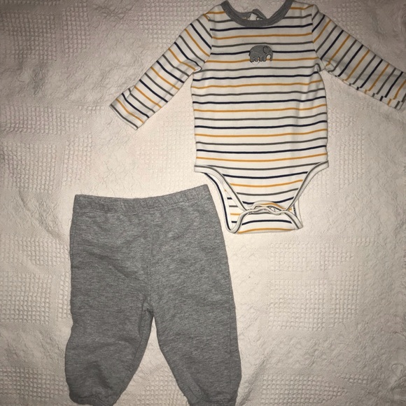 Little Me | Matching Sets | Little Me Elephant Set | Poshmark